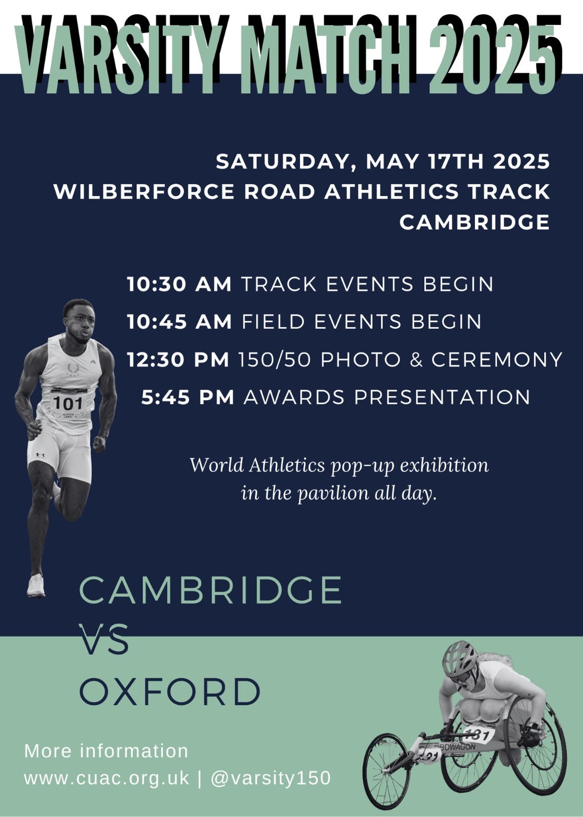 Varsity Celebration - Cambridge & Coleridge Athletic Club